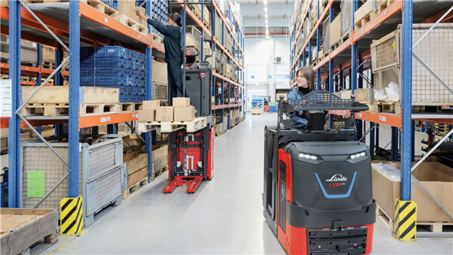 Neuer Vertikalkommissionierer V08 von Linde Material Handling ...